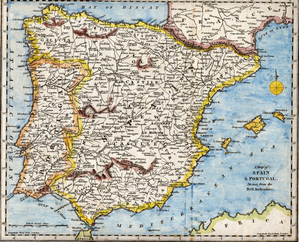iberian_peninsula_antique_map-1 - La Ibérique